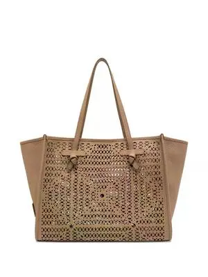 GIANNI CHIARINI Marcella Knot Tote Bag - Neutrals
