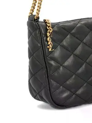 Saint Laurent Quilted Chain Leather Bag