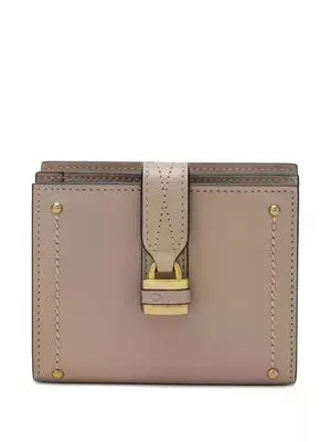 Chloé Padlock-detail Wallet - Pink