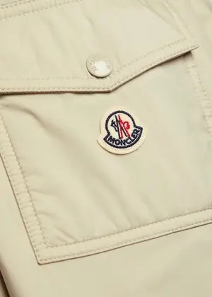 Moncler Padded Shell Jacket - Ecru