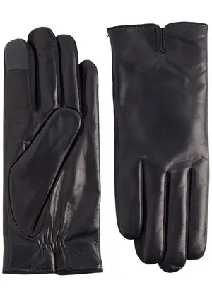 HANDSOME STOCKHOLM Essentials Leather Gloves - Navy