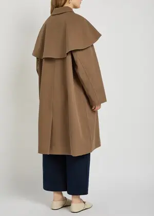 Studio Nicholson Detachable-cape Cotton Parka