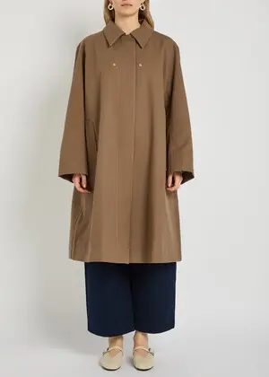 Studio Nicholson Detachable-cape Cotton Parka