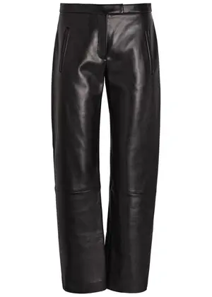 Black Leather Trousers