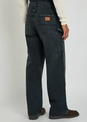 CHERRY LOS ANGELES Panelled Wide-leg Jeans