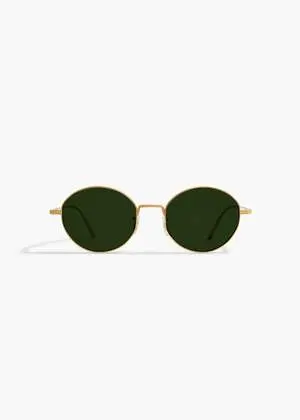 Khaite X Oliver Peoples 1994c Sunglasses - Gold / Green