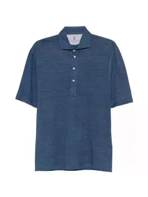Brunello Cucinelli Buttoned Polo Shirt