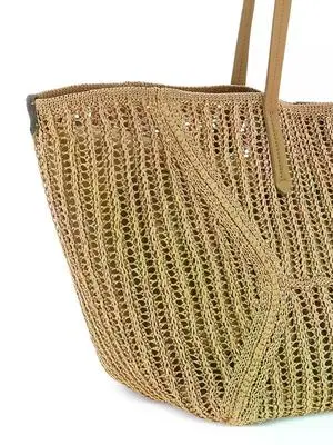 Brunello Cucinelli Woven Raffia Tote Bag - Neutrals