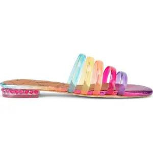 Kurt Geiger Maddison Slide Sandal - Rainbow Multi
