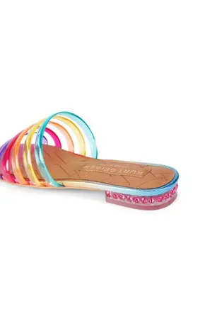Kurt Geiger Maddison Slide Sandal - Rainbow Multi