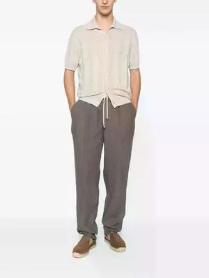 Brunello Cucinelli Drawstring-fastening Pleated Trousers