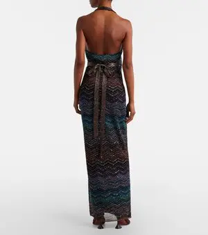 Missoni Sequined Lamé Gown - Multicoloured