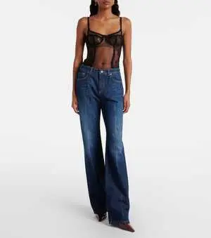Dolce & Gabbana Mid-rise Flared Jeans