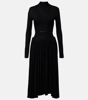 Alaïa Jersey Midi Dress