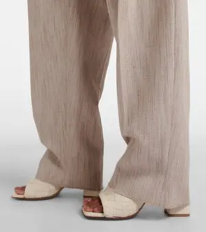 Bottega Veneta Parco 90 Intrecciato Leather Mules