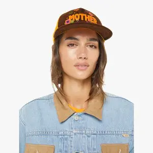 MOTHER The 10-4 Frolic Trucker Hat - Yellow