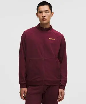 Burgundy Sport Outerwear for Men