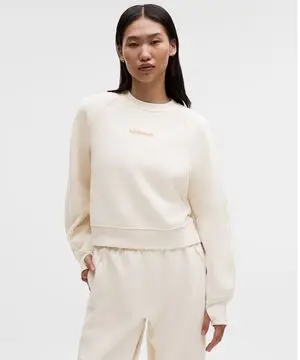 Lululemon Lunar New Year Scuba Oversized Pullover - Light Ivory