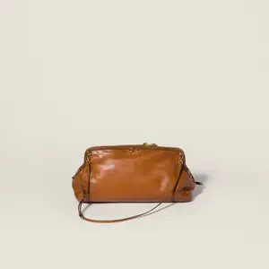 Miu Miu Caprice Leather Clutch