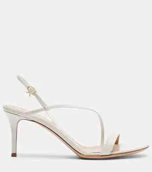 GIANVITO ROSSI Manhattan Patent Leather Sandals