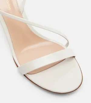 GIANVITO ROSSI Manhattan Patent Leather Sandals
