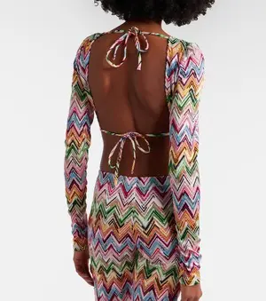 Missoni Zigzag Knit Crop Top