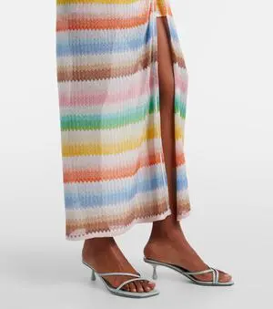 Missoni Zigzag Lame Beach Cover-up - Multicoloured