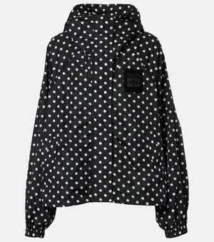 GANNI Polka-dot Jacket - Black