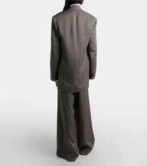 Dries Van Noten Striped Wide-leg Trousers