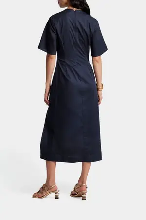 FRANCES VALENTINE Lori Maxi Dress - Navy