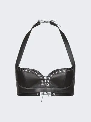 LUDOVIC DE SAINT SERNIN Robin Bra - Black