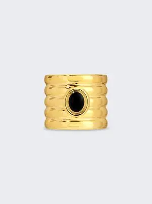 HEAVEN MAYHEM Clarke Cuff Bracelet - Gold