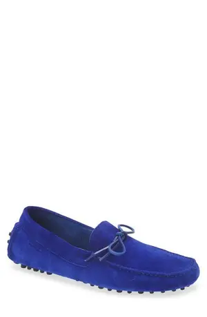 TOM FORD Suede Driving Shoe - Electric Purple