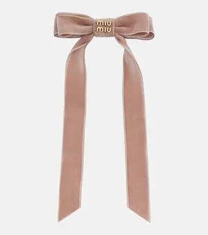 Miu Miu Bow Detail Hair Accessories