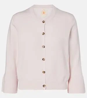 Jardin Des Orangers Jardin Des Orangers Cotton And Cashmere Cardigan Pink