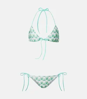 Missoni Knitted Bikini - Blue