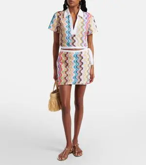 Missoni Zigzag Crop Top