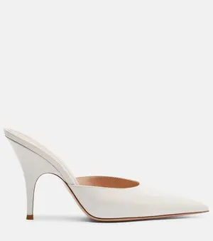 GIANVITO ROSSI Patent Leather Mules