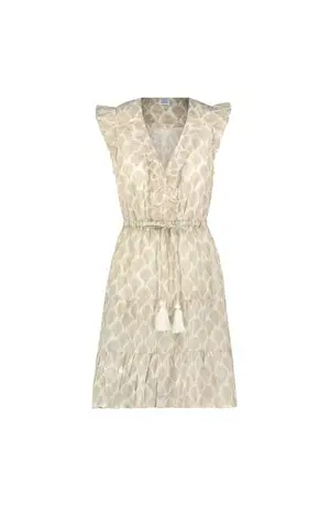 MER ST. BARTH Giselle Mini Dress - Gold