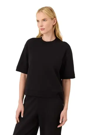 PACT Organic Cotton Airplane Sweatshirt Tee - Black