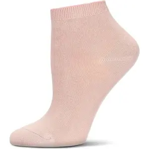 MEMOI Basic Ankle Socks Blush