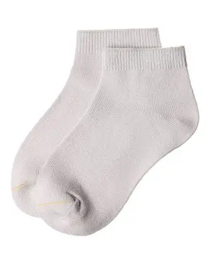 MEMOI Basic Ankle Socks - Pale Gray