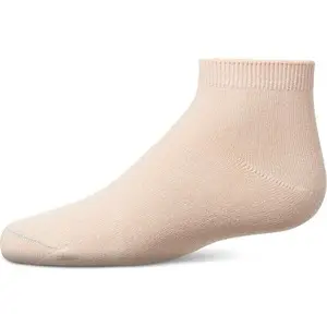 MEMOI Basic Ankle Socks - Peachy Pink