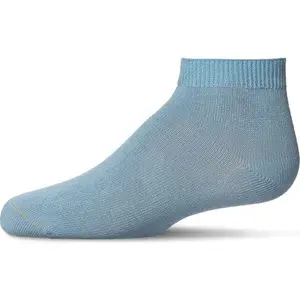 MEMOI Basic Ankle Socks - River Blue