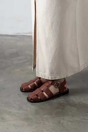 ALTA Cecilia Sandals - Cognac