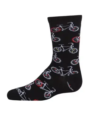 Memoi Printed Socks For Men