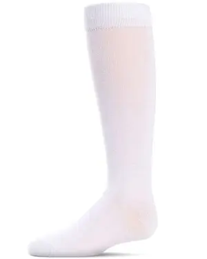 MEMOI Knee High Socks - White