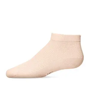 MEMOI Mesh Anklet Socks