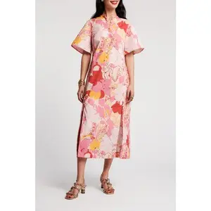 FRANCES VALENTINE Lori Maxi Dress - Pink/multi