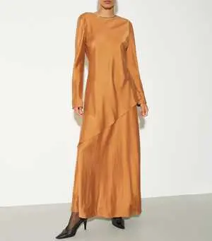 Max & Co. Silk-blend Maxi Dress